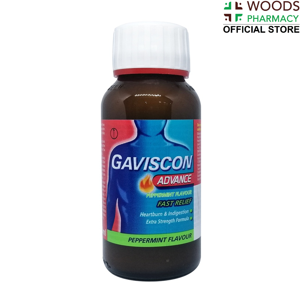 Gaviscon Advance Extra Strength Formula-Relieves indigestion gastric ...