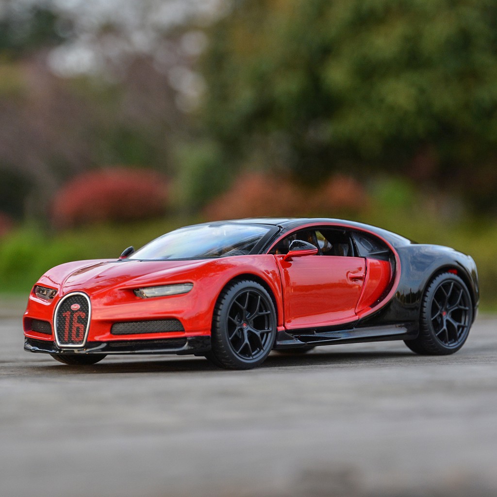 Maisto 1:24 Bugatti Chiron Sports Car Static Die Cast Vehicles ...
