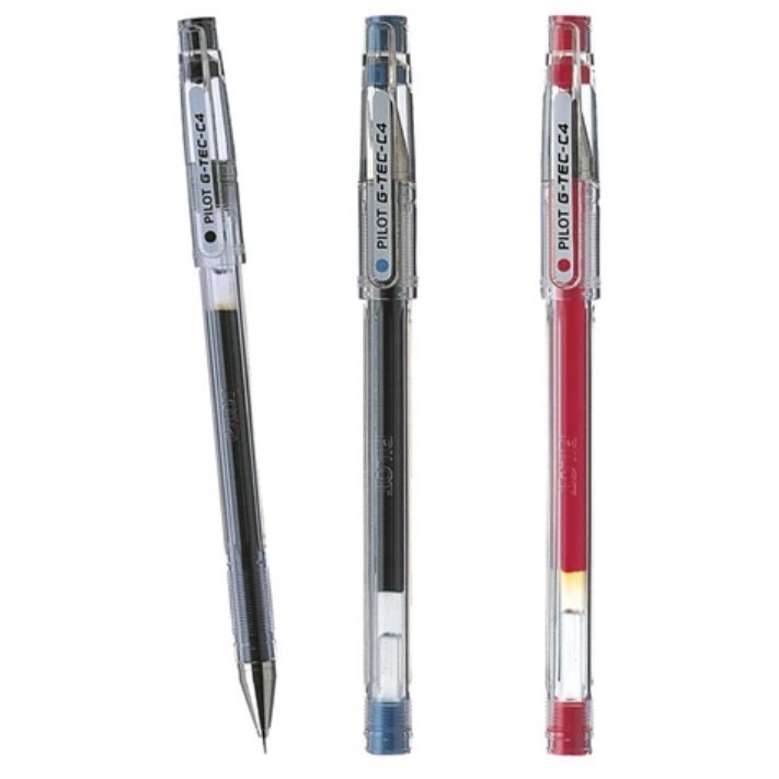 Pilot Hi-Tec G-Tec C4 RollerBall Pen/ refil 0.4mm ( Bundle of 5 ...