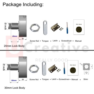 🔥【READY STOCK】🔥 Universal Mini Digital Lock Smart Scramble Pin Code ...