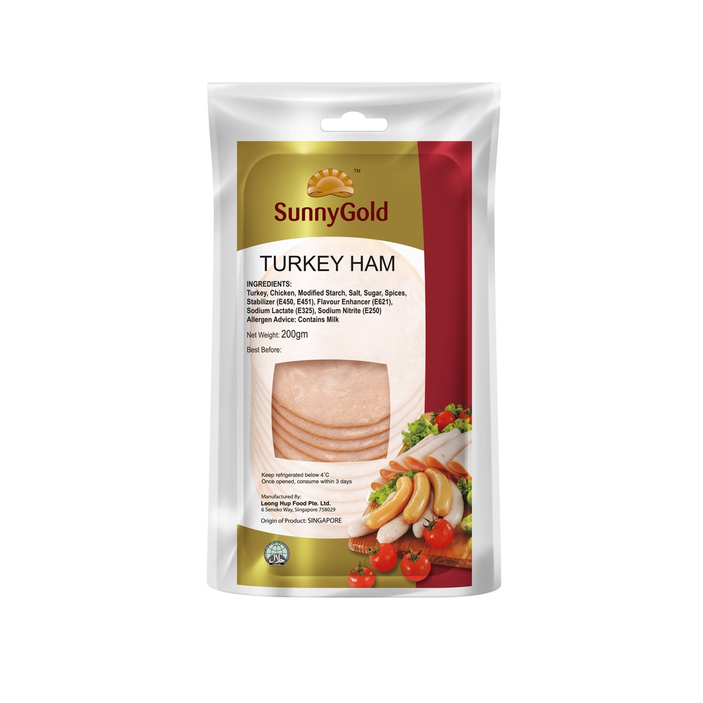 SunnyGold Turkey Ham l 200g | Shopee Singapore