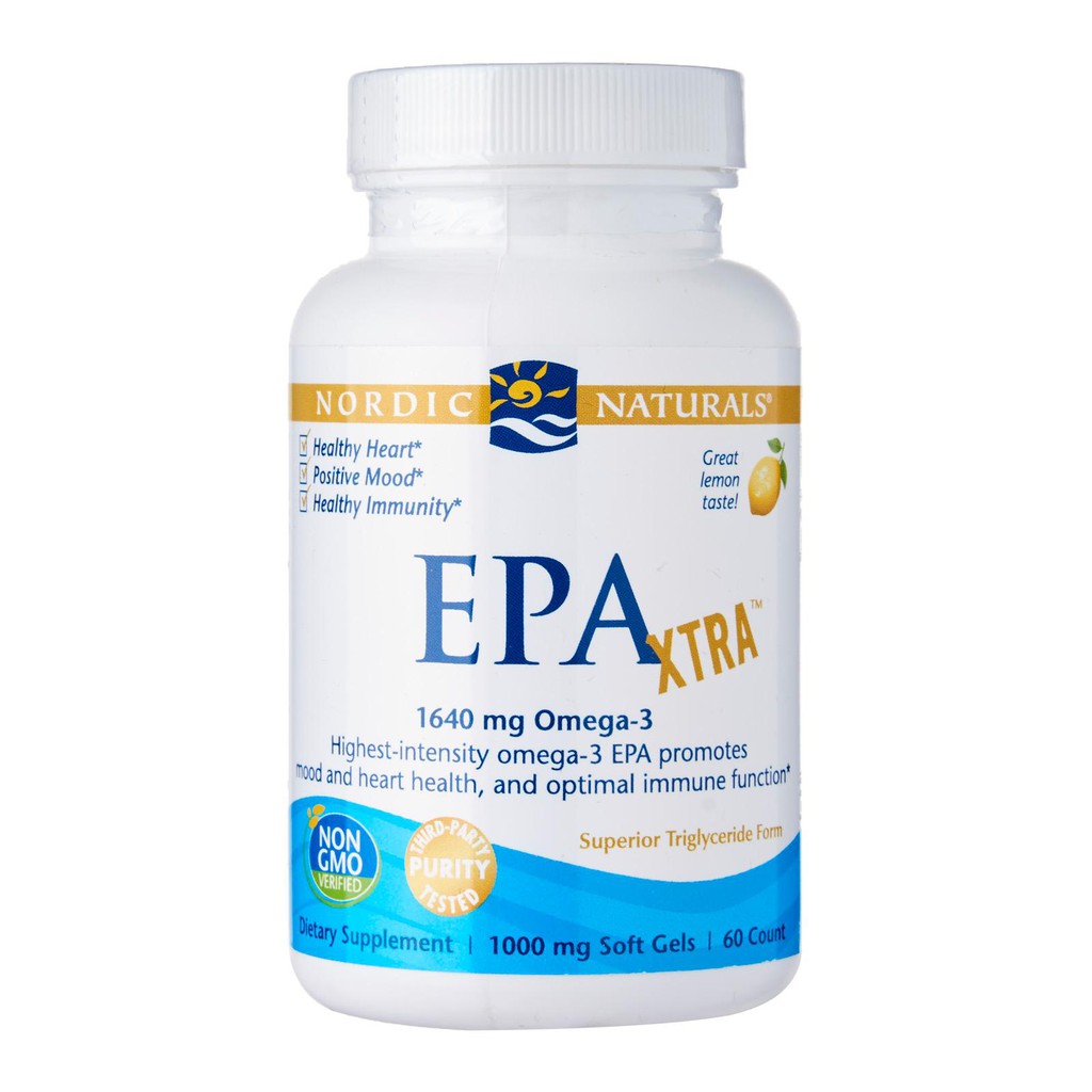 Nordic Naturals EPA Xtra Lemon 60 Softgels 1000 mg | Shopee Singapore