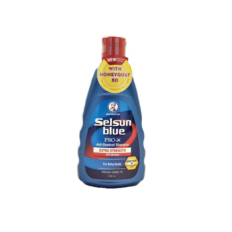 Selsun Blue Extra Strength ProX 200ml | Shopee Singapore