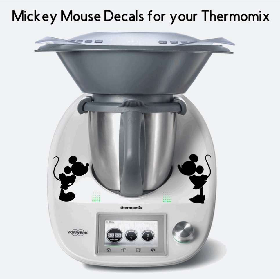 (Support SG) MICKEY MOUSE Decal Sticker for Thermomix Deco / Decorate ...
