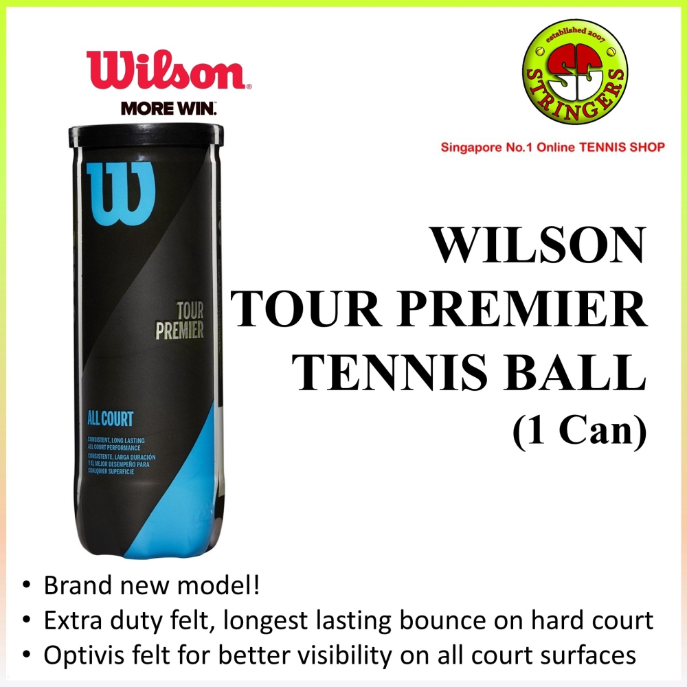 Wilson Tour Premier Tennis Ball | Shopee Singapore
