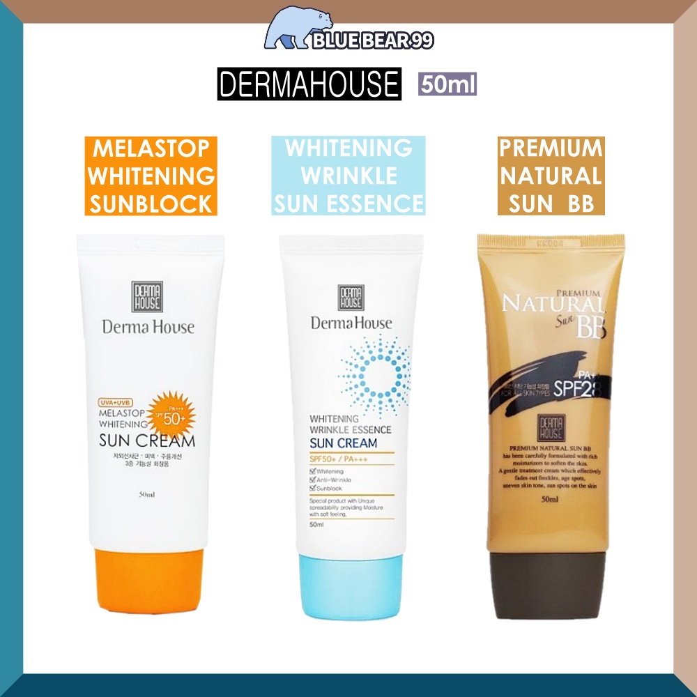 [DERMAHOUSE] MELASTOP WHITENING SUNBLOCK/ WHITENING WRINKLE ESSENCE ...