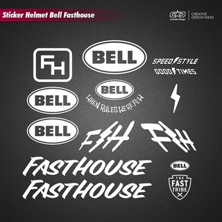 Fasthouse Logo Pattern Vinyl Oracal 651 Stickers Set for Helmet ...