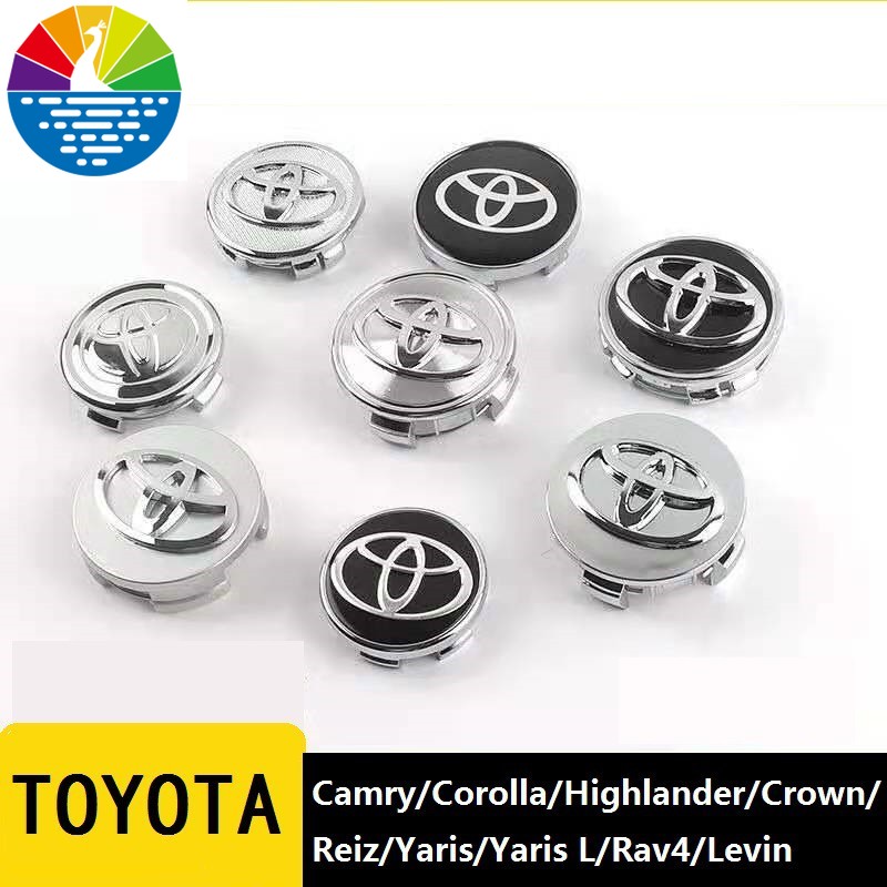 Toyota Rim Center Cover Wheel Logo Reiz YarisL RAV4 Tire Frame ALTIS ...