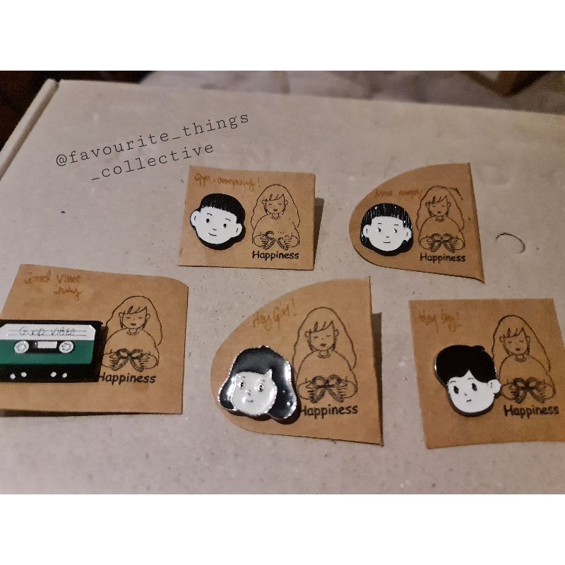 [Local SELLER!] Boy girl, oppa noona, Cat, Film, Retro Tv, Like pins ...