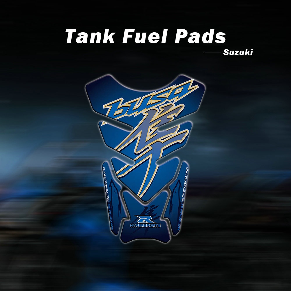 Motorcycle Stickers Fuel Tank Sticker Fishbone Protective Decals 3D ...