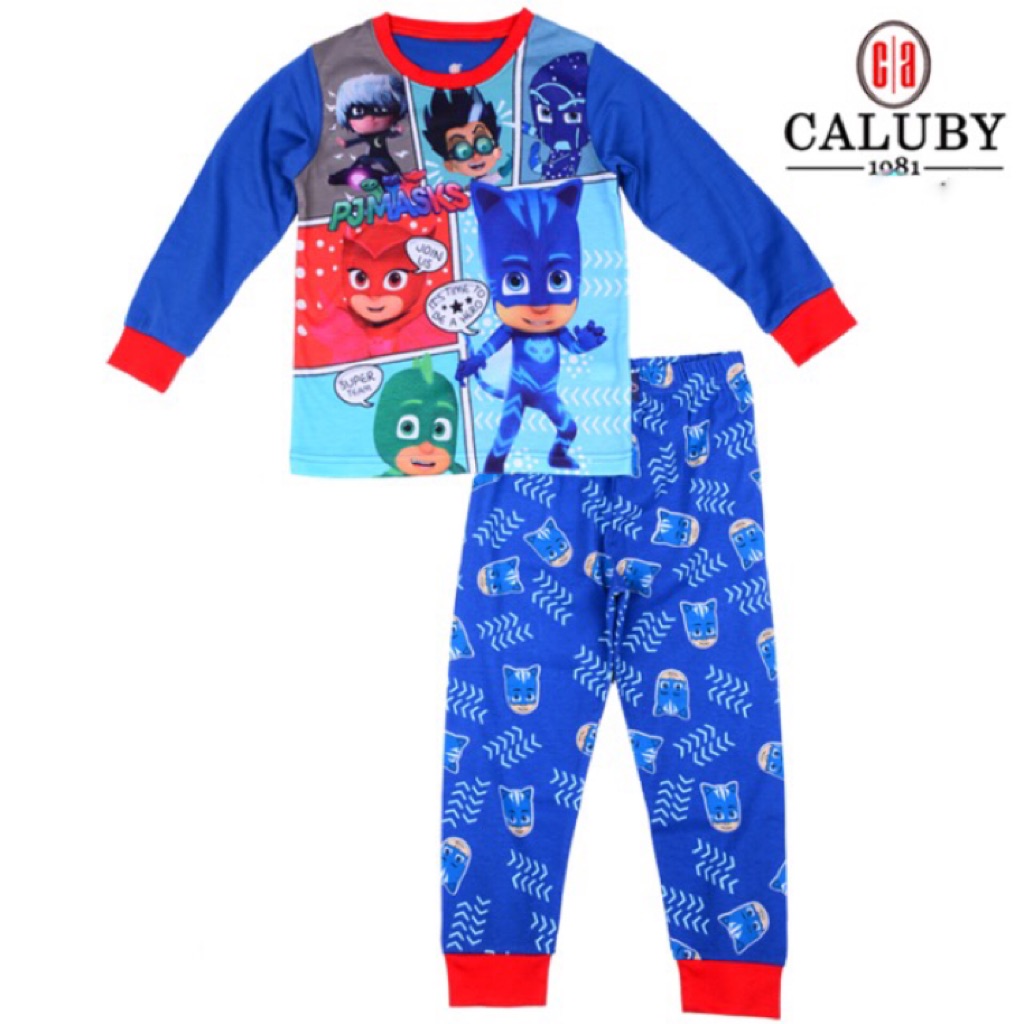 Kid’s clothing pj mask Pyjamas PJ Mask Sleepwear | Shopee Singapore