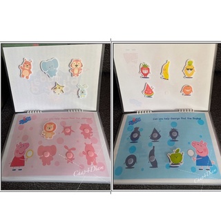 Peppa Pig Quiet Book / Busy Book / Silent Book | Shopee Singapore