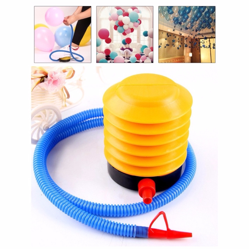 Less Effort Inflating Balloon Air Foot Pump Party Latex Foil Balloons ...