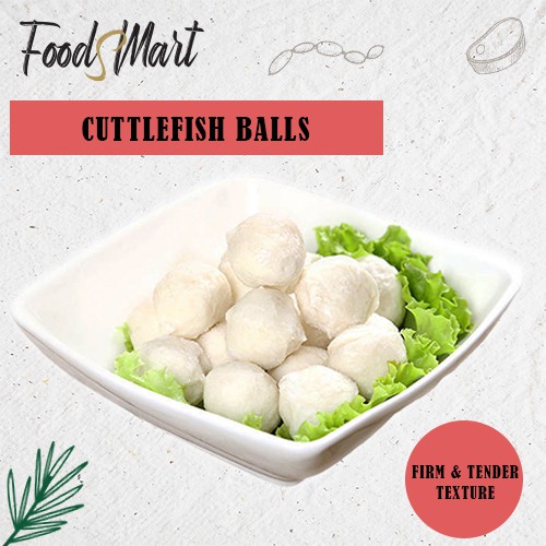 Cuttlefish Balls 1KG - [FoodSMart] | Shopee Singapore