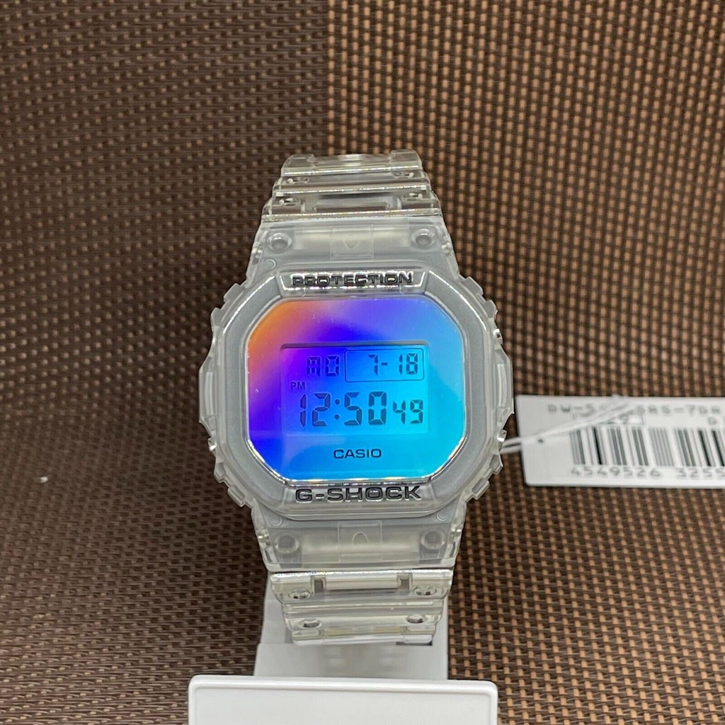 Casio G-Shock DW-5600SRS-7D Iridescent Rainbow Color Digital Men's ...