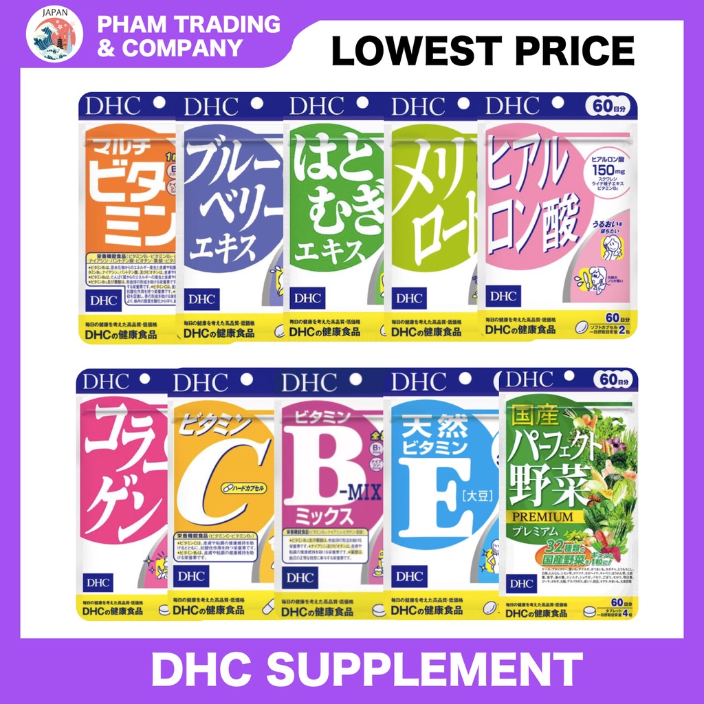 DHC Natural Supplements|Vitamin|Pearl barley extract Collagen|Melilot ...