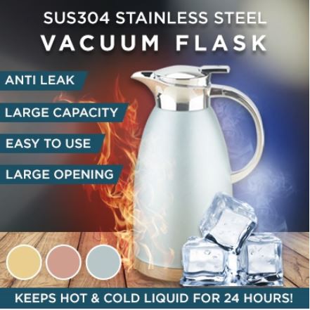 ★SG LOCAL★Authentic SUS 304★Thermal Flask Vacuum Jug Stainless Steel★Thermos★1.8L★2.3L★Large ...