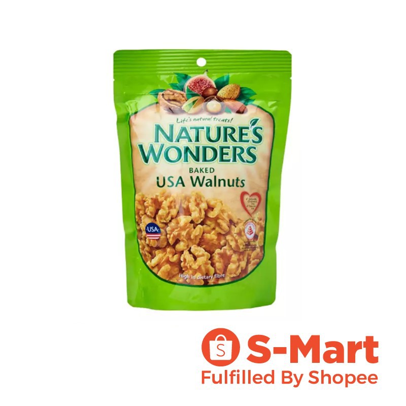 Nature's Wonder Baked USA Walnuts, 200g | Shopee Singapore