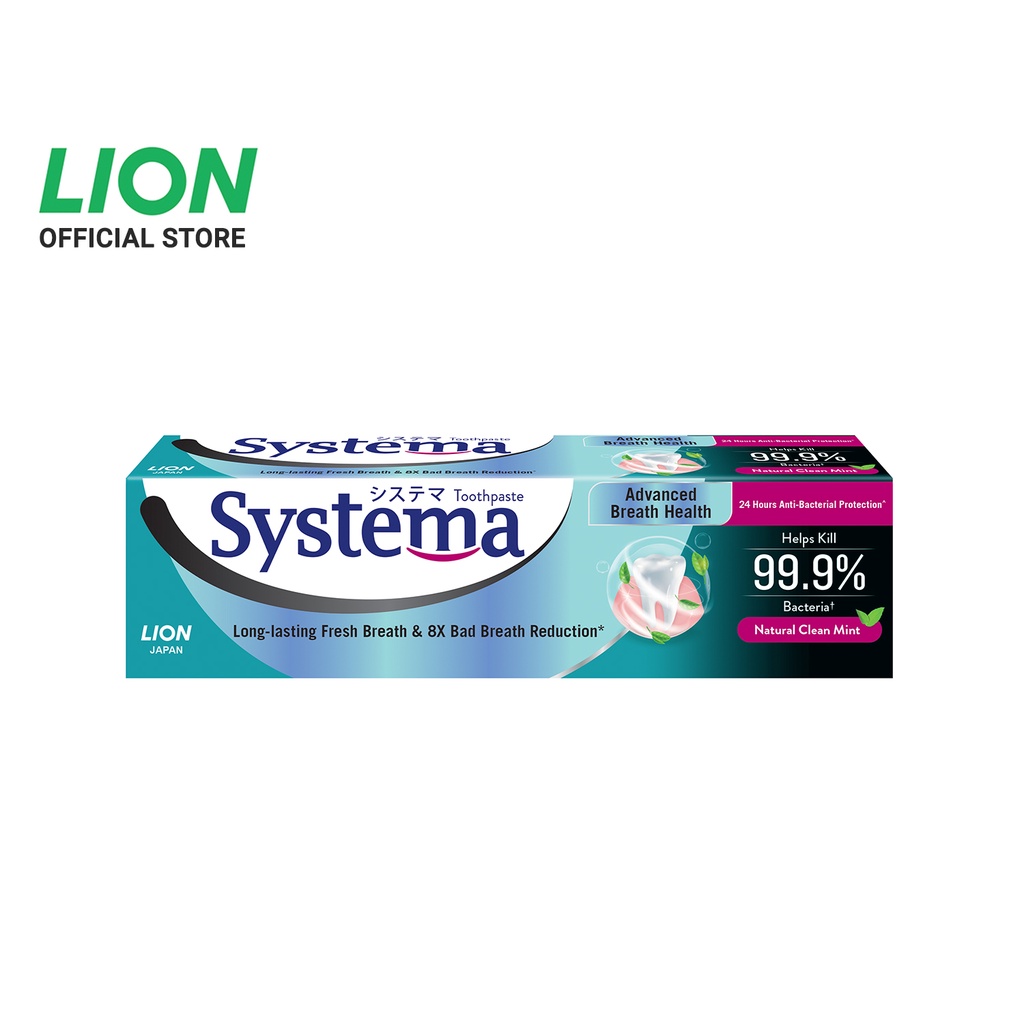 Systema Advanced Breath Health Toothpaste 130g (Natural Clean Mint ...