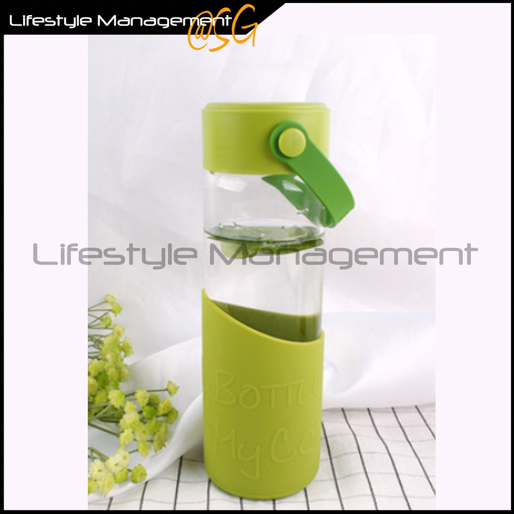 Lock & Lock LocknLock Water Bottle Glass Borosilicate Tea Infuser ...