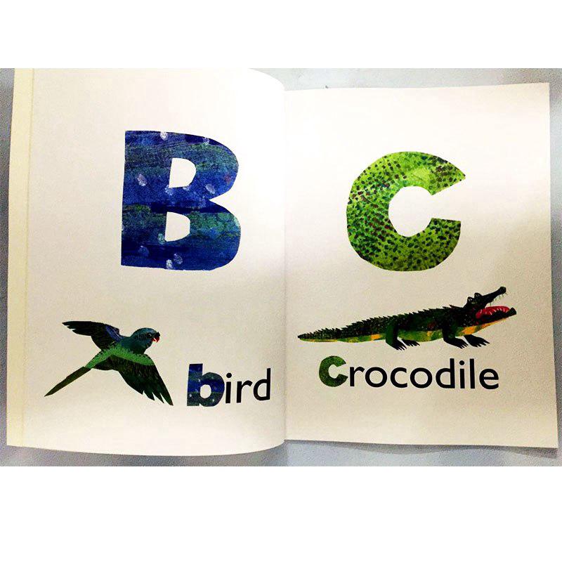 Eric Carle's ABC Educational English Picture Book Story Book | Shopee ...