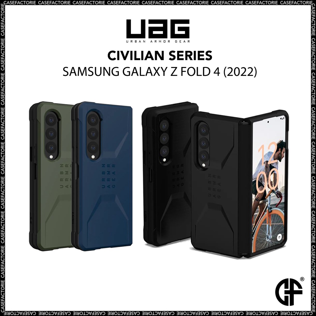 Uag Civilian Case For Samsung Galaxy Z Fold 4 2022 Shopee Singapore