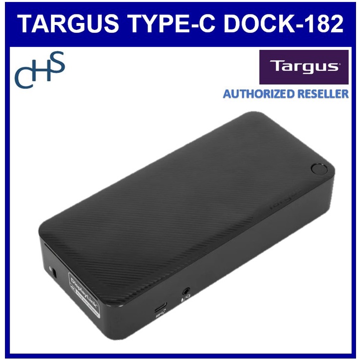 Targus Dock-182 USB-C Universal DV4K HDMI Ethernet Audio In/Out Ports ...