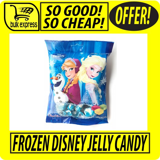 FROZEN CHOCOLATE PRINCESS ELSA ANNA OLAF BISCUIT MILK JELLY COOKIE ...