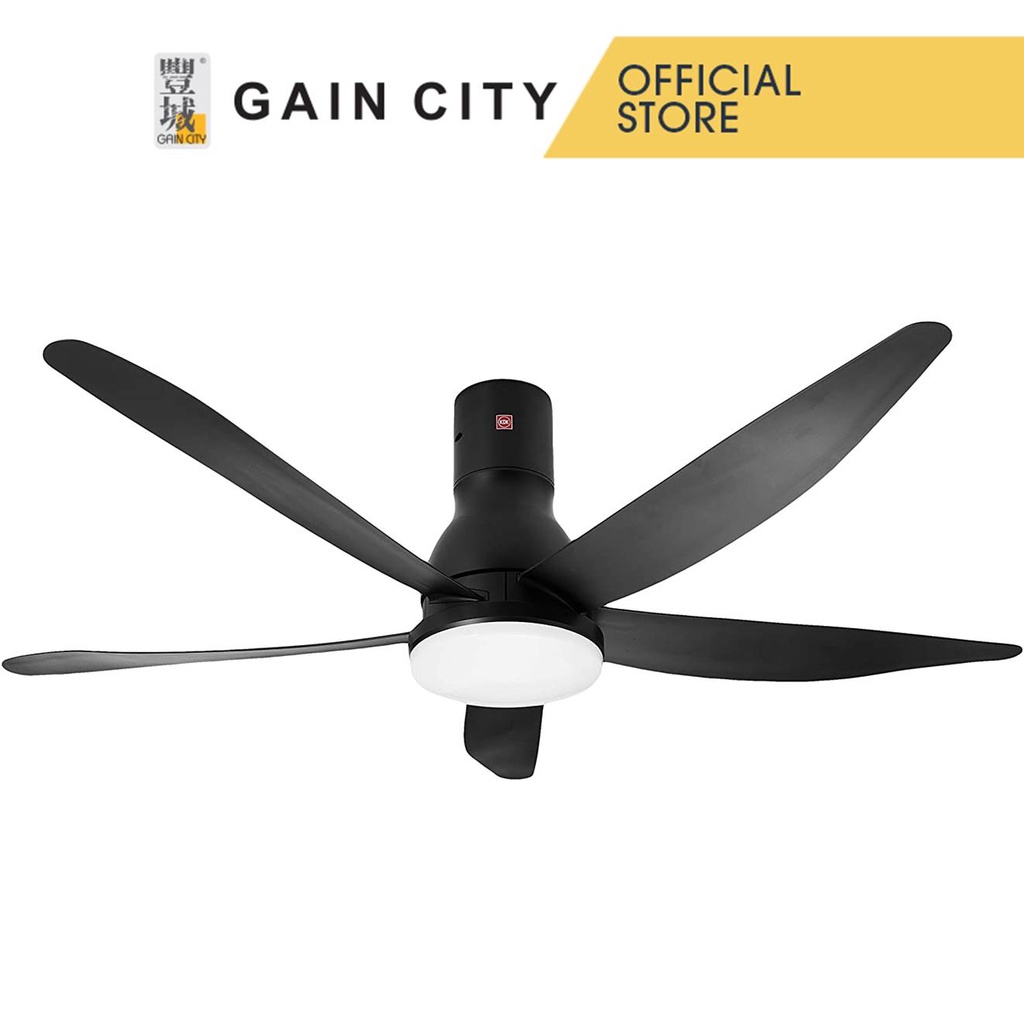 Kdk 60" Remote Ceiling Fan U60fwl-black | Shopee Singapore