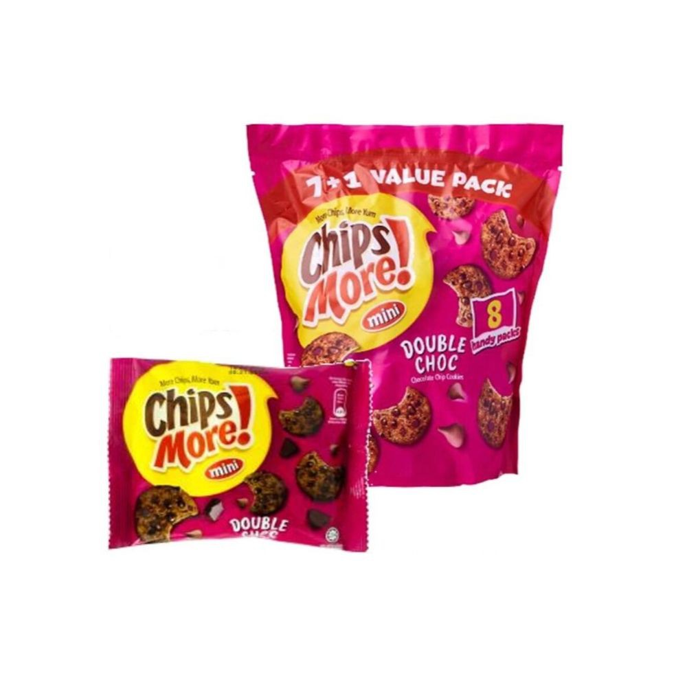 Chipsmore Double Chocolate Cookies (Multi-Pack) (256g x 5 Packs ...
