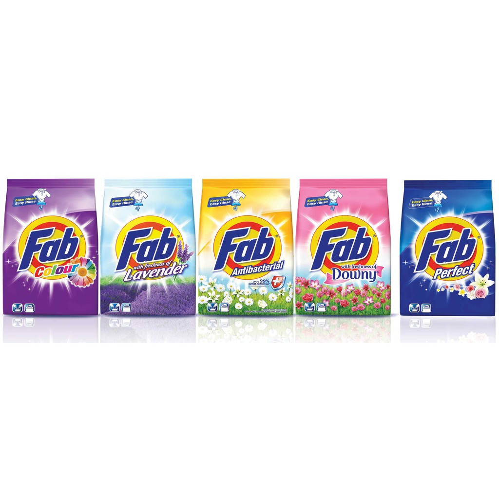 Fab Detergent Powder 2.1kg Assorted Type | Shopee Singapore