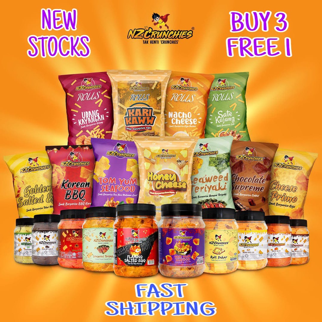 [Shop Malaysia] nz crunchies bar | nzcrunchies pouch | nz rolls | popia ...