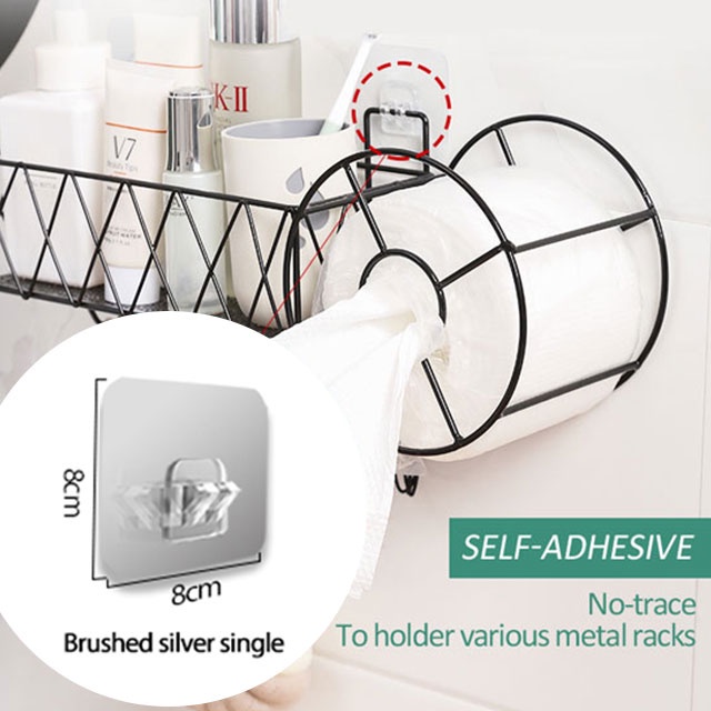 20pcs Waterproof Self-adhesive Hook Heavy-duty Wall Suitable For Home ...