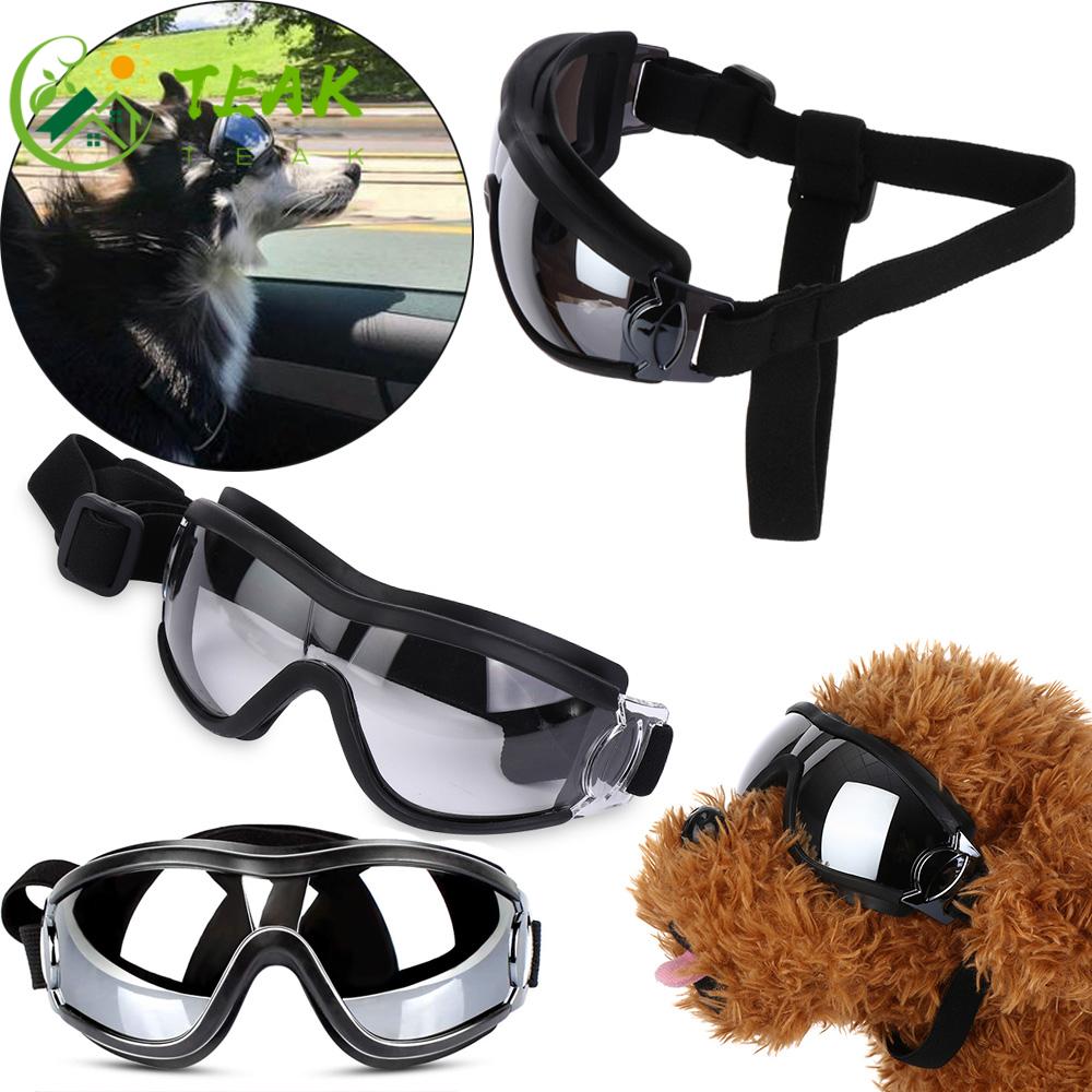 TEAK Durable Dog Glasses Eye-wear Pet Eye Protection Sunglasses Anti-UV ...