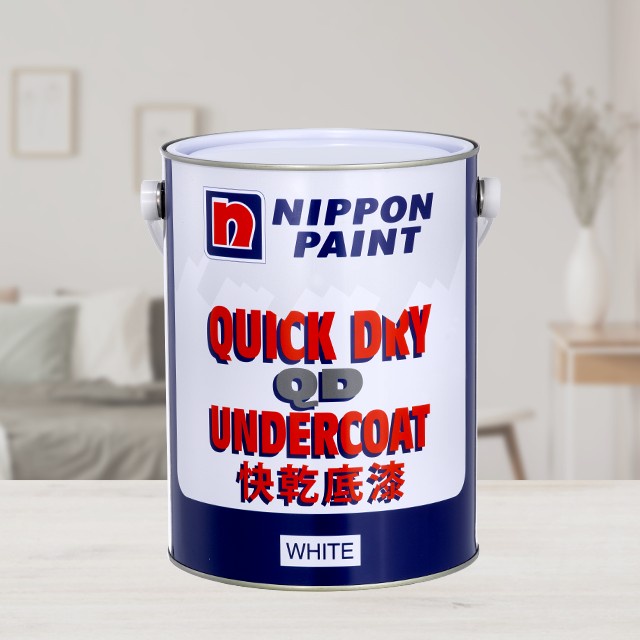 Nippon Quick Dry QD Undercoat 5L (White) | Shopee Singapore