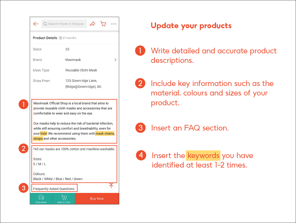 Improve SEO of your shop | SG Seller Education [Shopee]