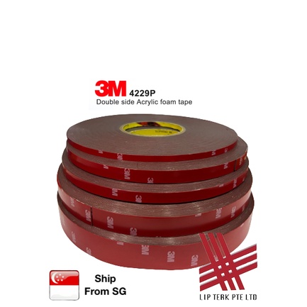 3M 4229P Acrylic Foam Tape | Shopee Singapore