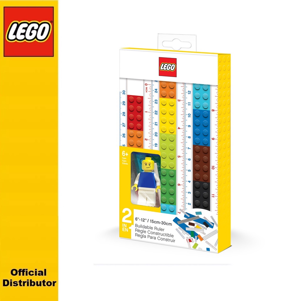 LEGO Buildable Ruler with Minifigure | Shopee Singapore