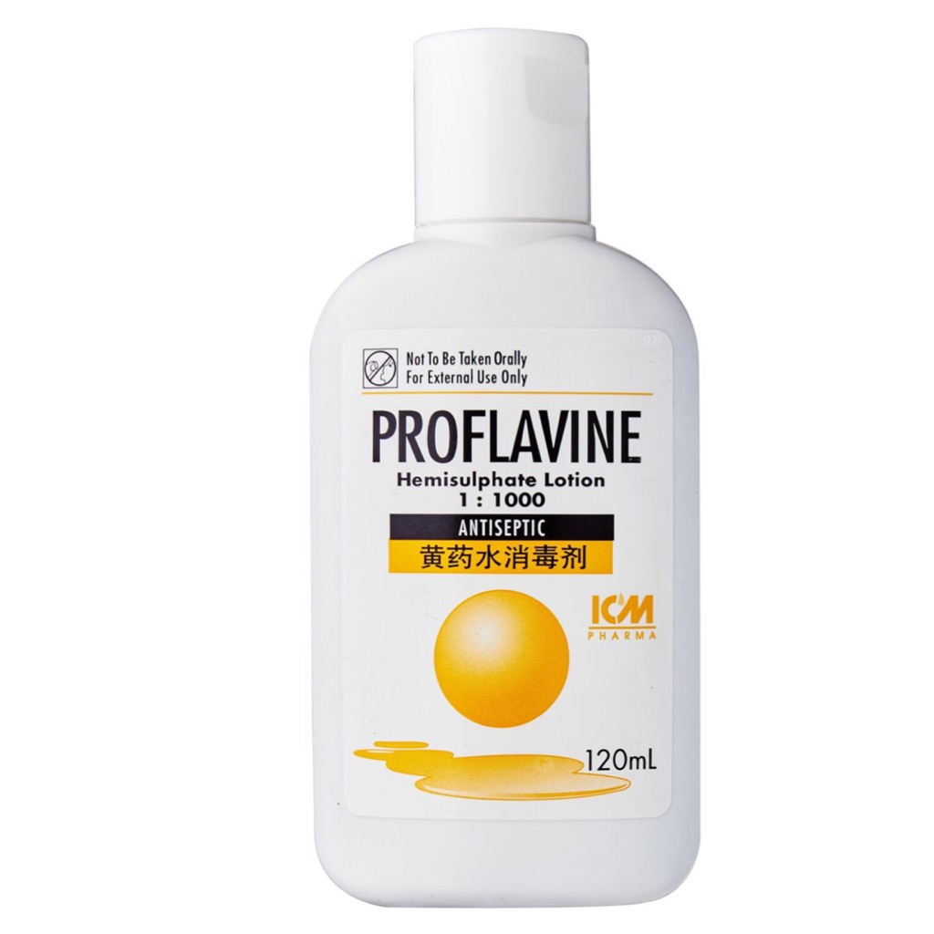 ICM Proflavine Hemisulphate Antiseptic Lotion (120ml) | Shopee Singapore