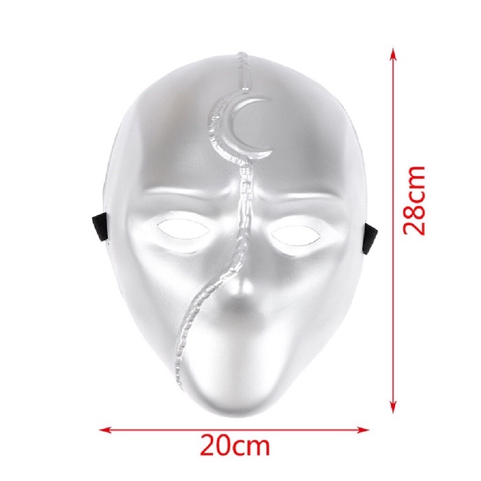 [SG Seller] Moon Knight Plastic Mask Marvel Halloween Scary Cosplay ...