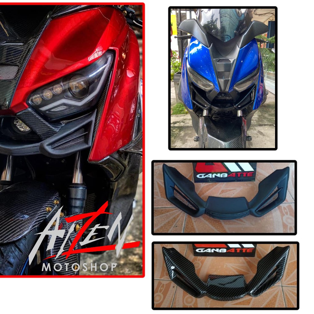 Fiber Multicolor Winglet for Yamaha XMAX 250 Motorcycle Accessories ...