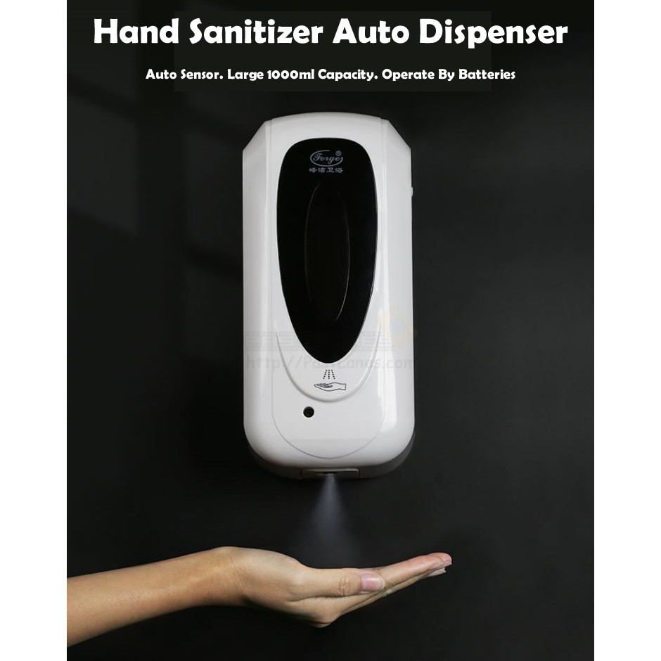 Auto Hand Sanitizer Dispenser Sprayer Disinfect With Alcohol, Chemical ...