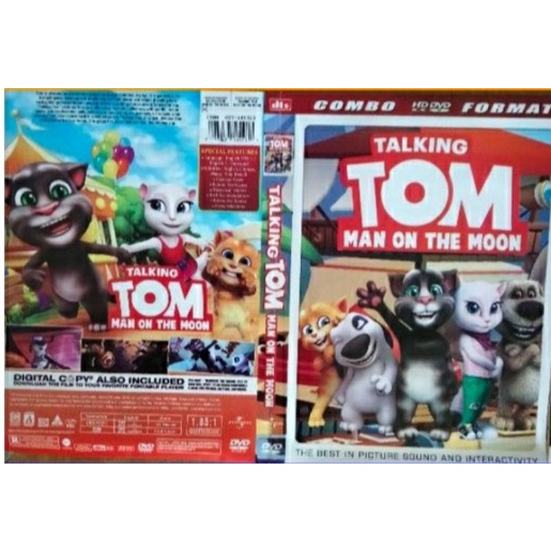Talking Tom Animation DVD Movies for Entertainment | Shopee Singapore
