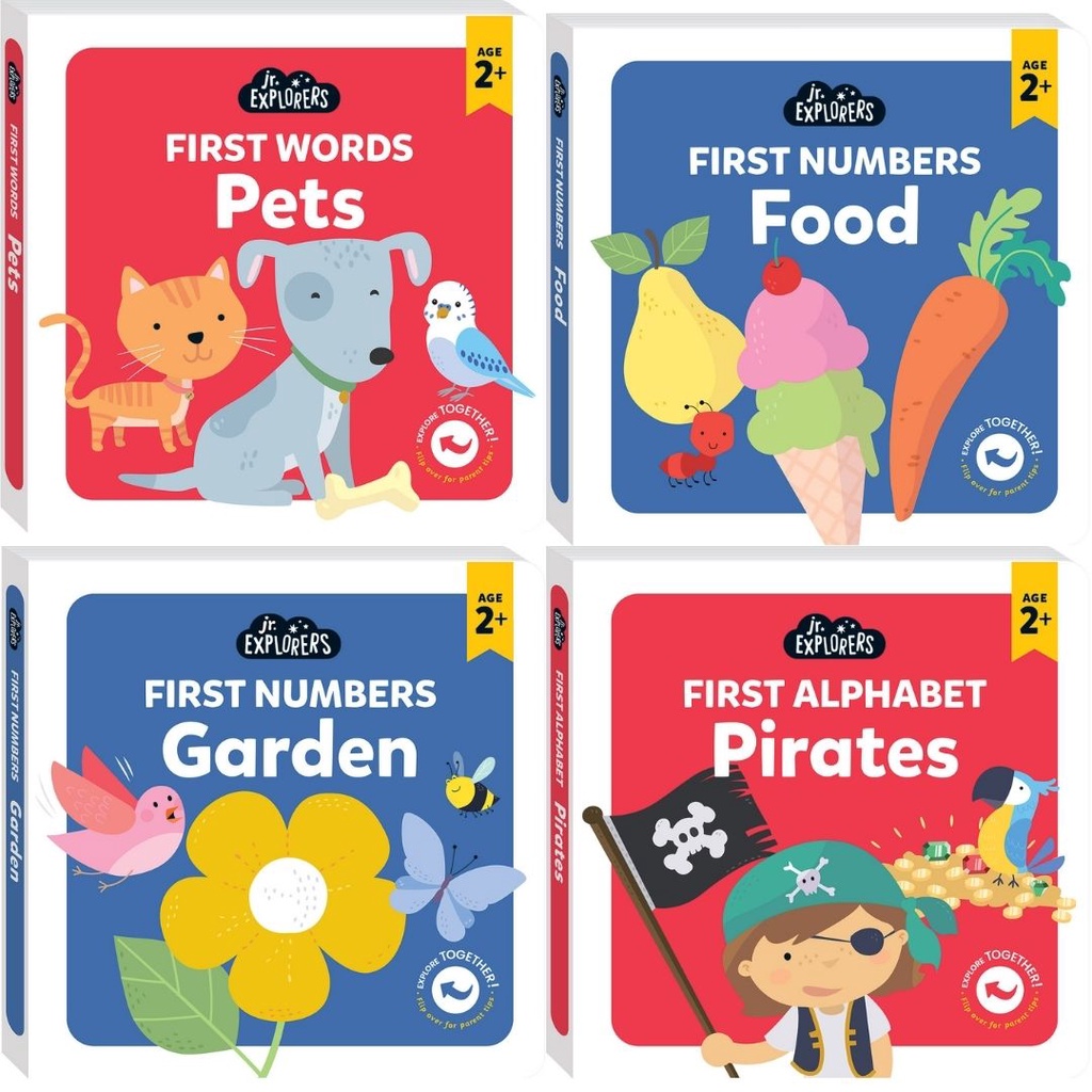 Junior Explorers: First Words/Numbers (Hinkler) | Shopee Singapore