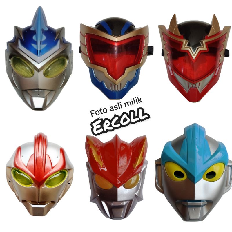 Mask Lights And Not super hero bima s x ultraman Lights | Shopee Singapore