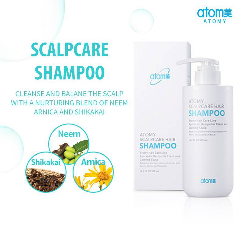 [ORIGINAL] Atomy Scalpcare Hair Shampoo 500ml | Shopee Singapore