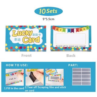 SG Creative Handmade Scratch Card Game Birthday Surprise Mystery Card ...