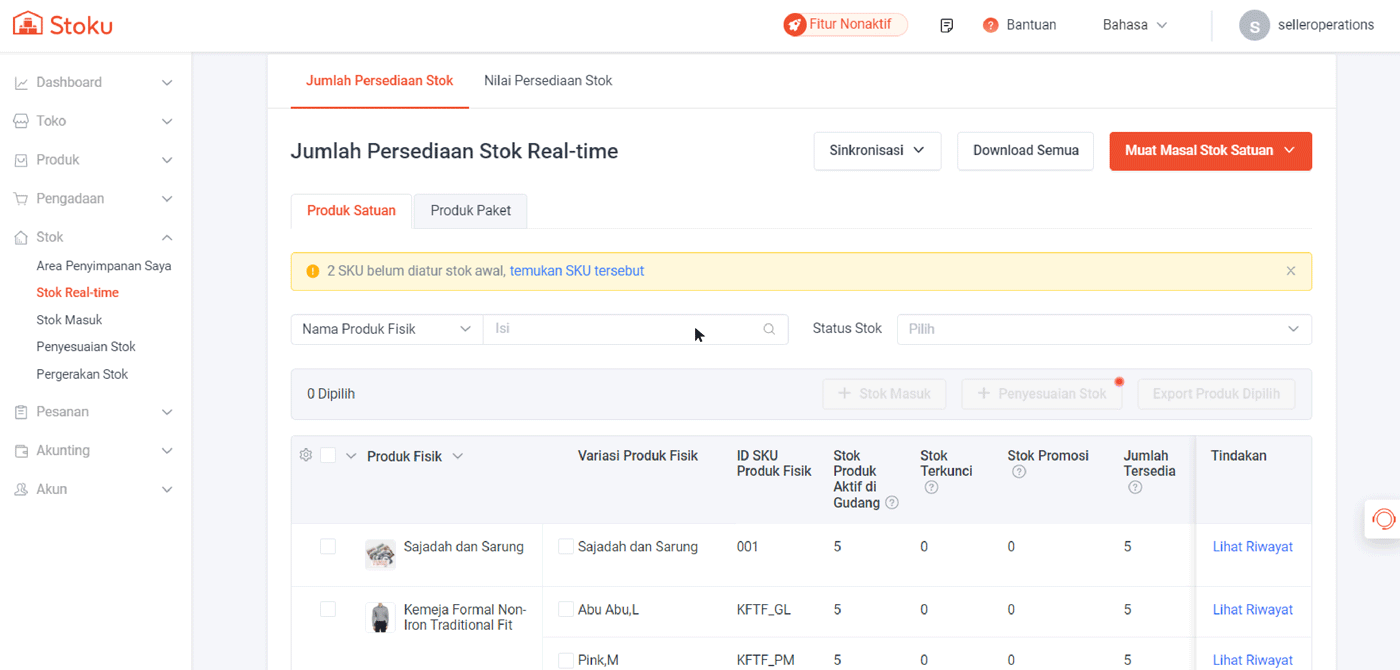 Mengelola Menu Stok pada Sistem Stoku | Pusat Edukasi Penjual Shopee ...
