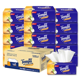 Tempo Soft Tissue Pulling Applewood Scented 4 Layers 90 Sheets 18 Packs ...