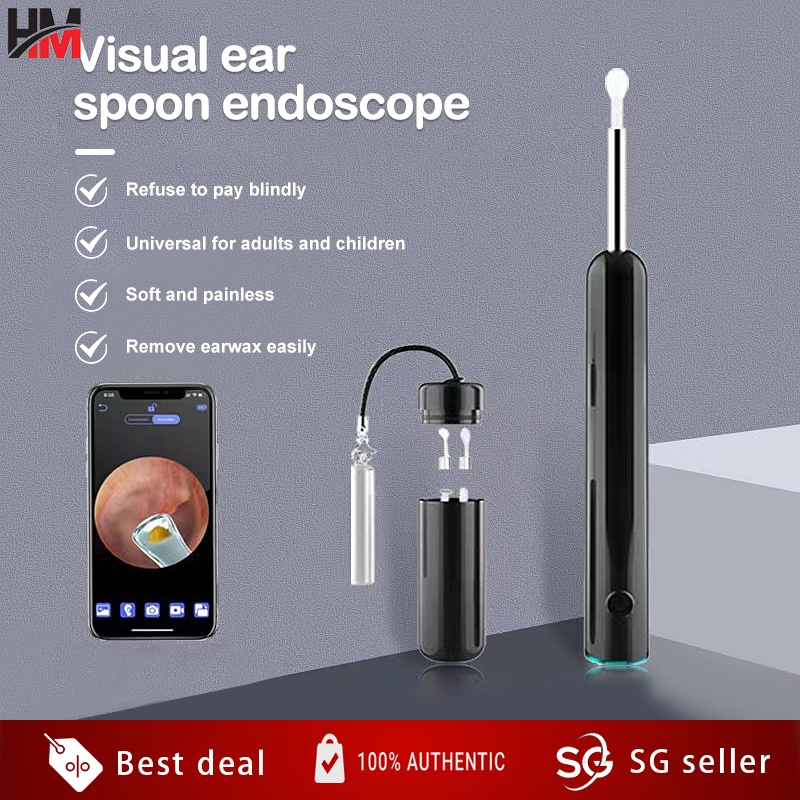 smart wireless ear picker Visual ear spoon cleaner with high-definition ...